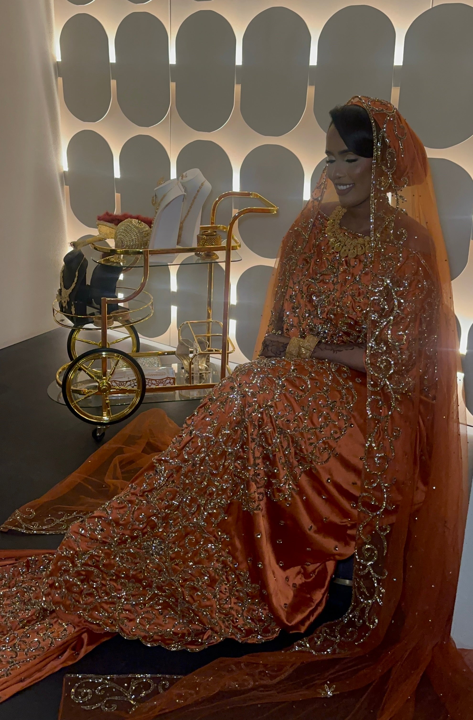 Nura Collection - Orange Satin – Hilac Beauty Natural
